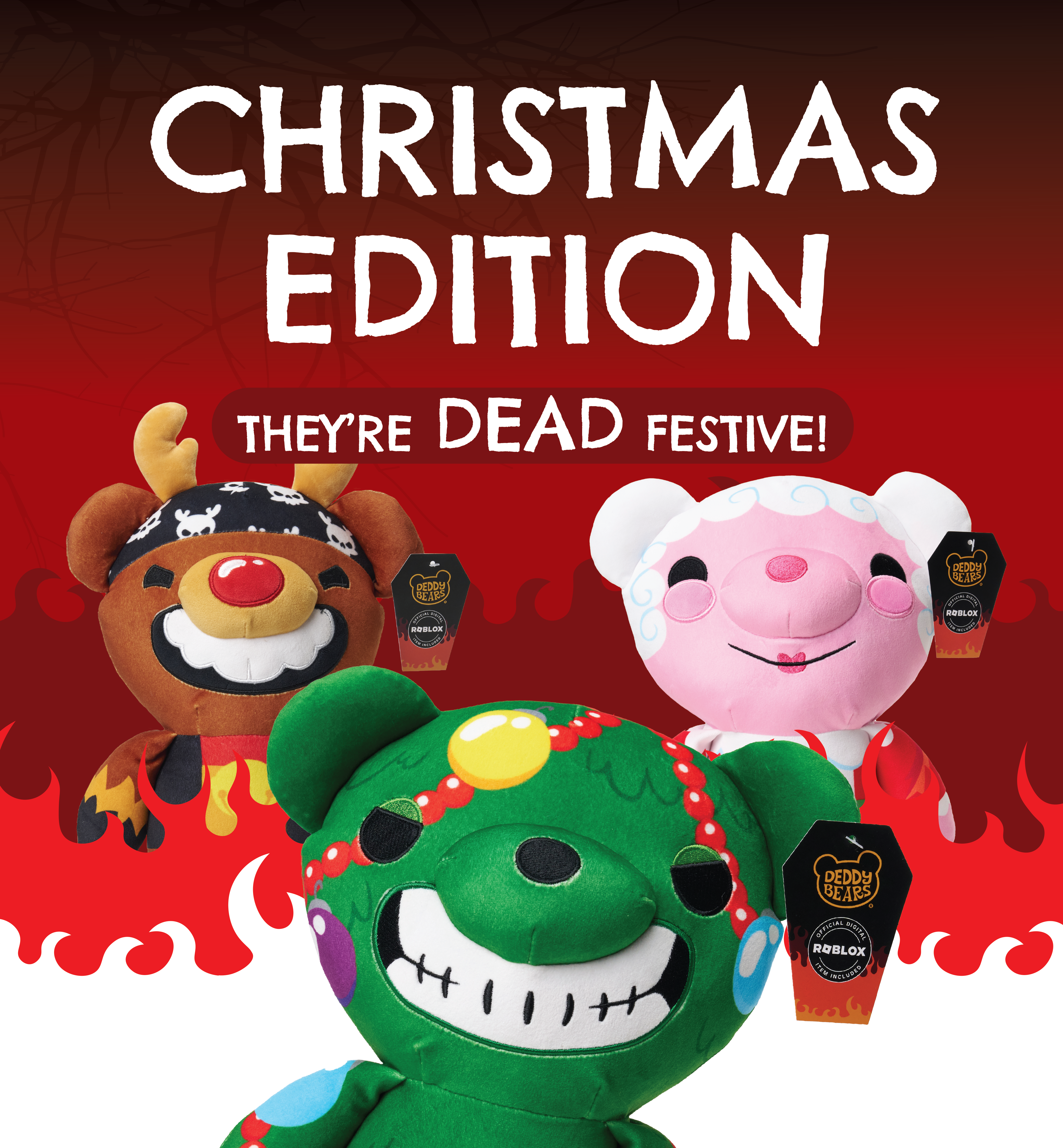 Christmas Edition 12" Deddy Bears